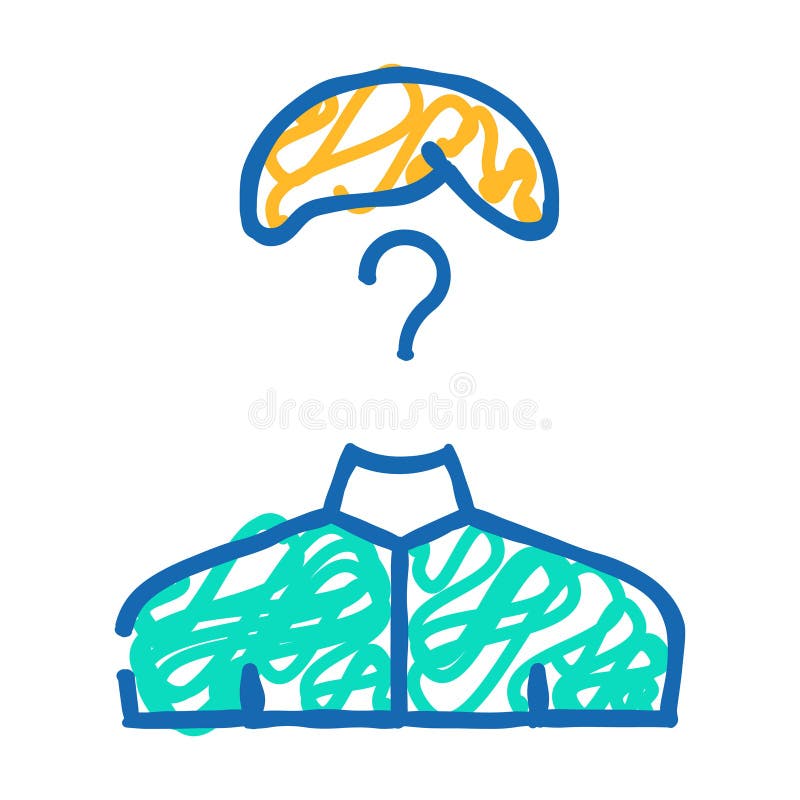 Data Lack Kyc Icon Doodle Illustration Stock Vector - Illustration of ...