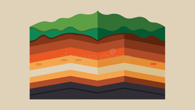 A Data Layer Chart Showing the Thickness and Variations in Soil Layers ...