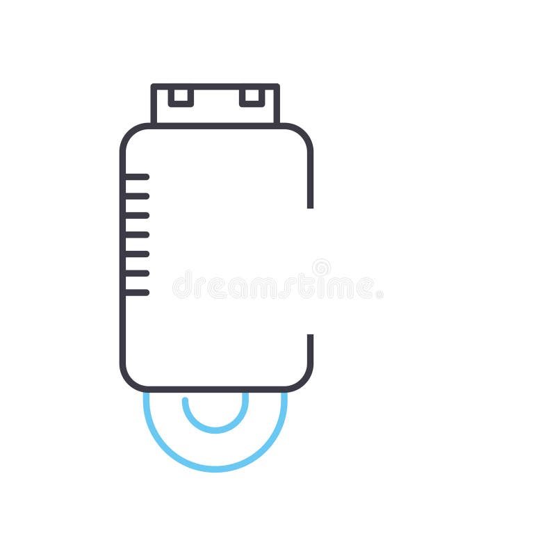 Data Leak Espionage Line Icon, Outline Symbol, Vector Illustration ... Data Leak Espionage Line Icon, Outline Symbol, Vector Illustration ...