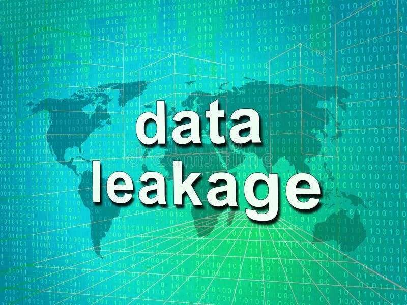 Data Leakage Information Flow Loss 3d Illustration Stock Illustration ...