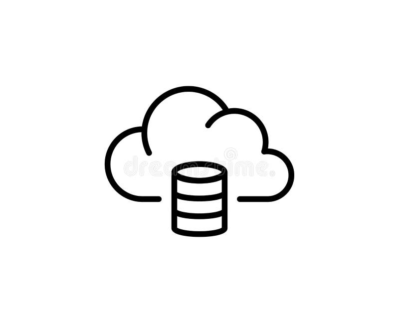 Data line icon stock vector. Illustration of button - 187829878