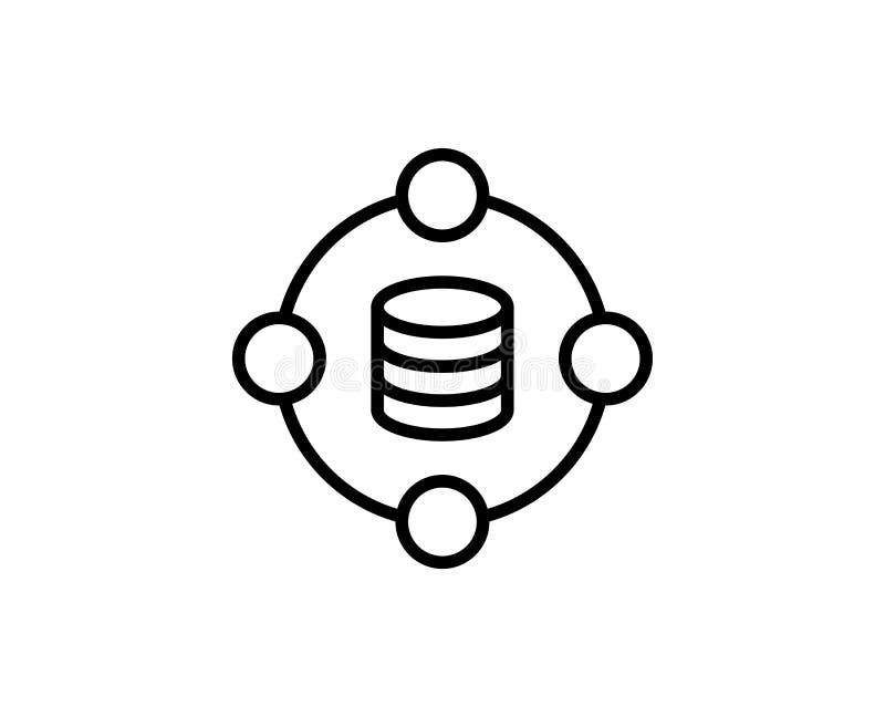 Data line icon stock vector. Illustration of software - 187829883