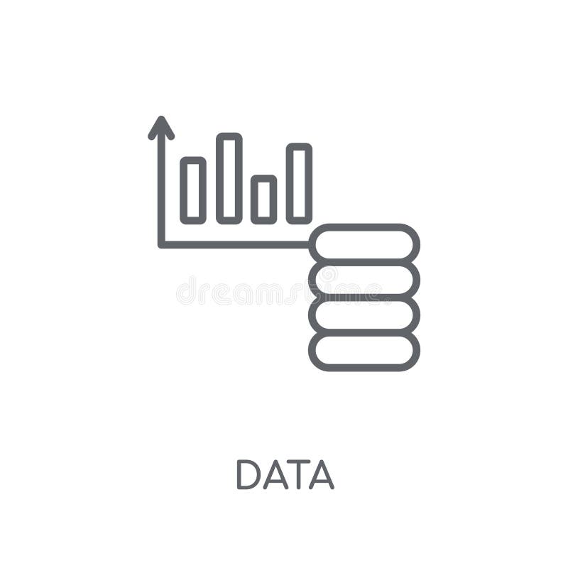 Data Visualization Icon. Trendy Data Visualization Logo Concept Stock ...