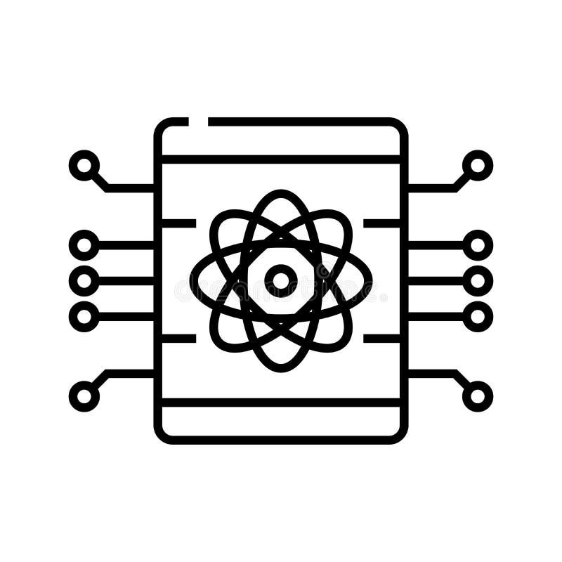 Data Link Line Icon, Concept Sign, Outline Vector Illustration, Linear ...