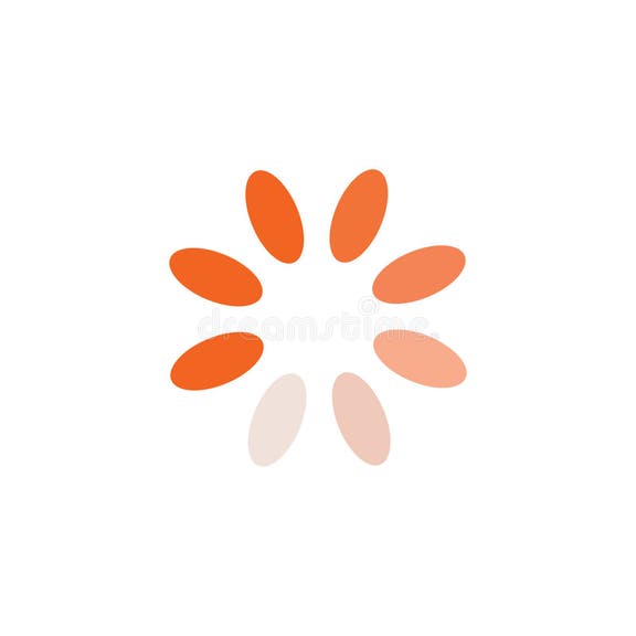 Data Loading or Buffering Icon Logo Design Stock Vector - Illustration ...