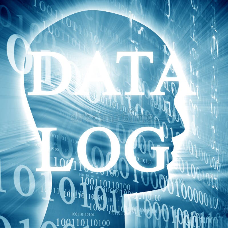 Data log stock illustration. Illustration of internet - 7983837