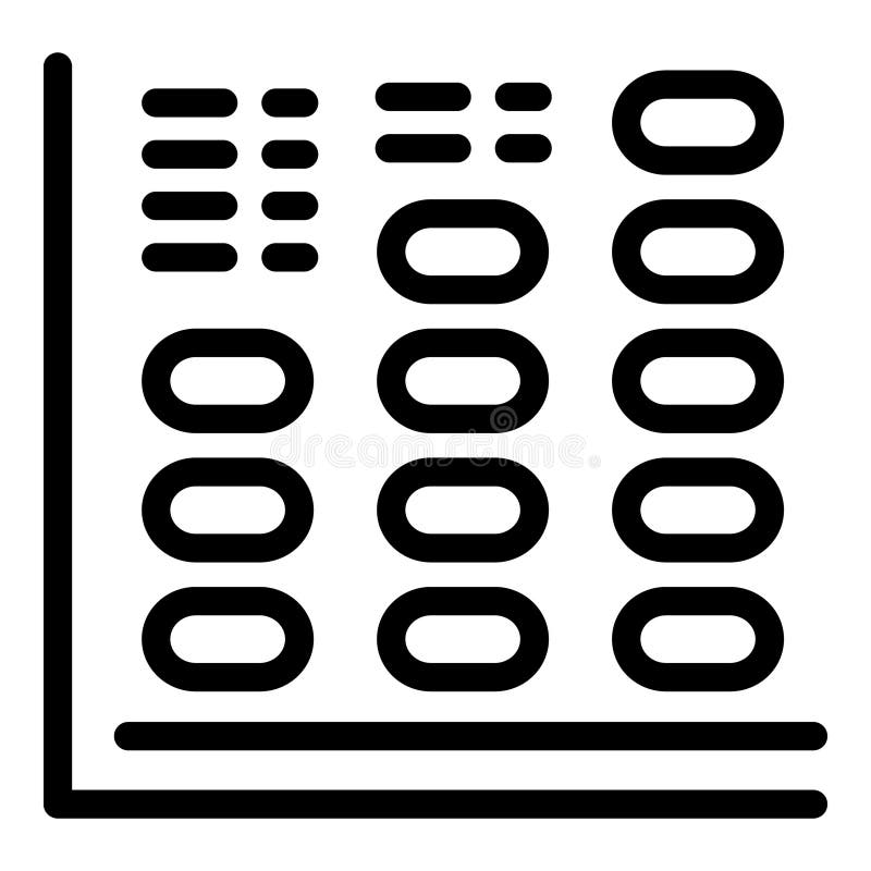 Data Loss Pc Graph Icon Outline Vector. Accident Fail Stock Vector ...