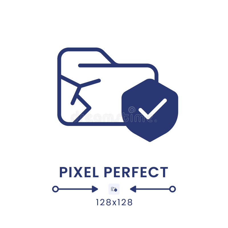 Data Loss Prevention Black Solid Desktop Icon Stock Vector - Illustration of digital, black ...