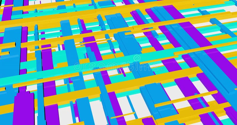 Data Management Algorithm Background in Blue Orange and Yellow Stock ...