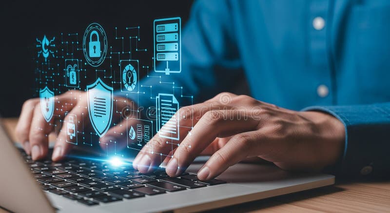 Data Management Concept Showing File Folder and Document Transfer for ...