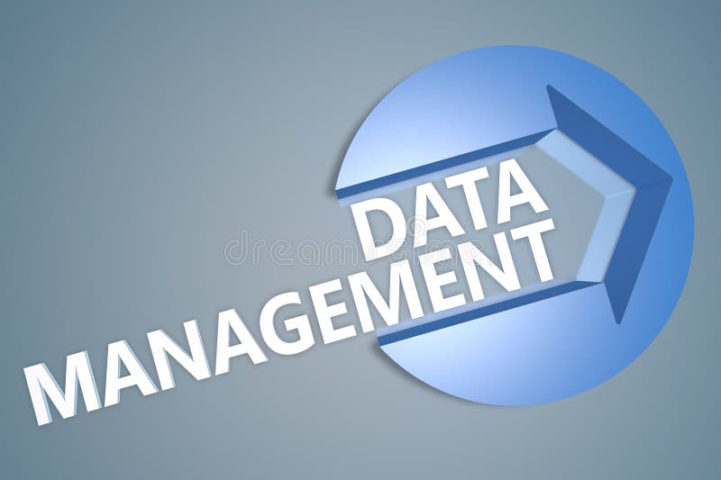 Data Management stock illustration. Illustration of finance - 44238520