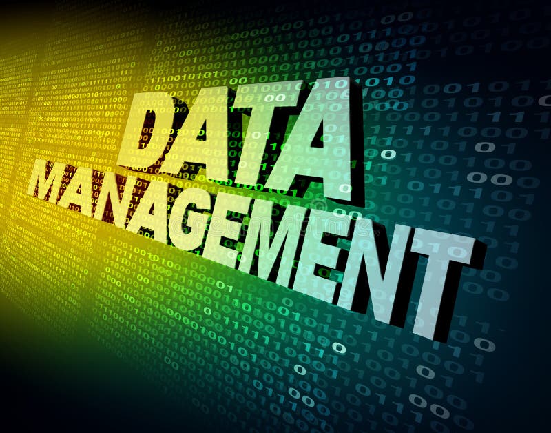 Data Management stock illustration. Illustration of data - 101070544