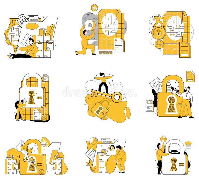 Data Management. Data Security is Fortress Protecting Valuable Assets ...