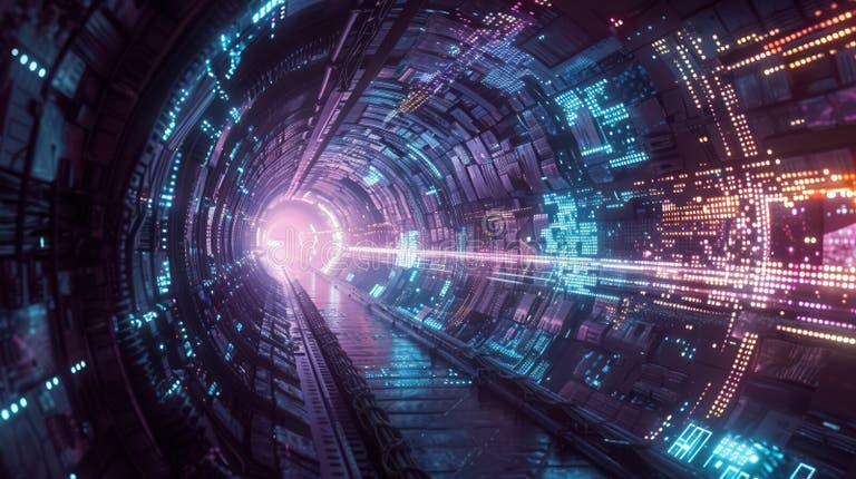 Data Management System, Digital Technology, Software Development Concept Stock Illustration ...