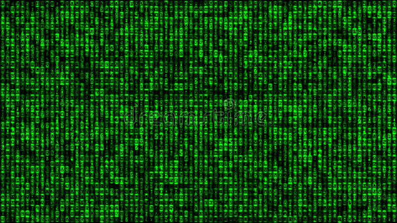 Data Matrix Code, Abstract Background Illustration Stock Illustration ...