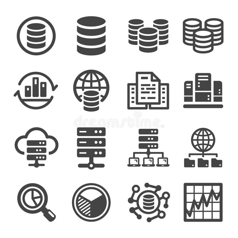 Data,category Management Icon Stock Vector - Illustration of ...