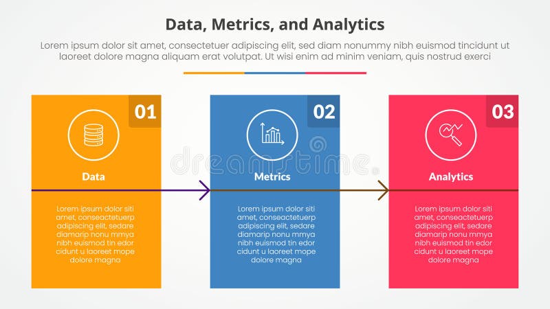 Data Metrics and Analytics Infographic Concept for Slide Presentation ...