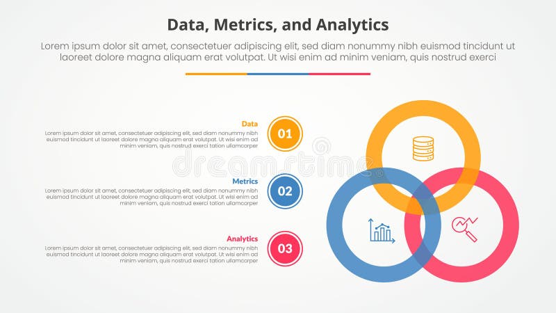 Data Metrics and Analytics Infographic Concept for Slide Presentation ...