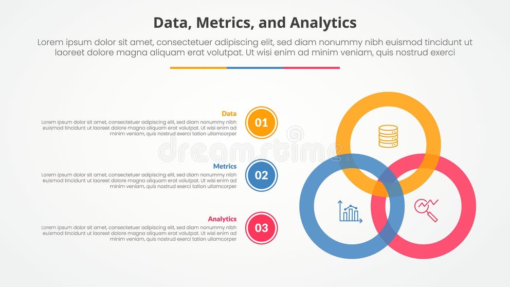 Data Metrics and Analytics Infographic Concept for Slide Presentation ...