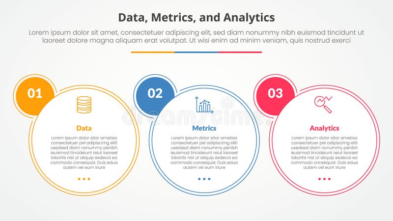 Data Metrics and Analytics Infographic Concept for Slide Presentation ...