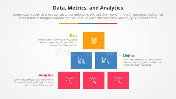 Data Metrics and Analytics Infographic Concept for Slide Presentation ...
