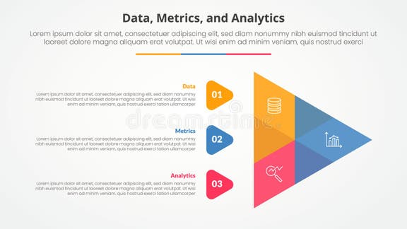 Data Metrics and Analytics Infographic Concept for Slide Presentation ...