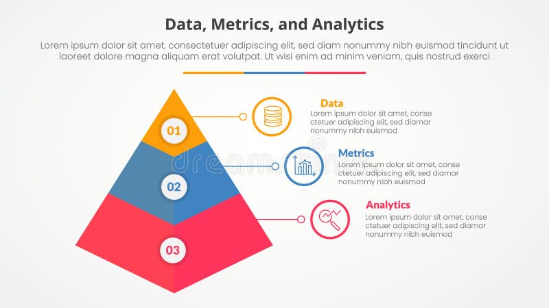 Data Metrics and Analytics Infographic Concept for Slide Presentation ...