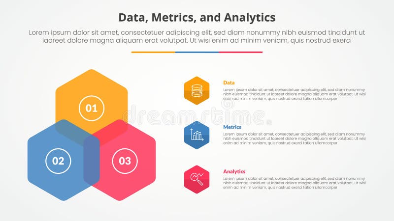 Data Metrics and Analytics Infographic Concept for Slide Presentation ...
