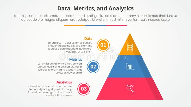 Data Metrics and Analytics Infographic Concept for Slide Presentation ...