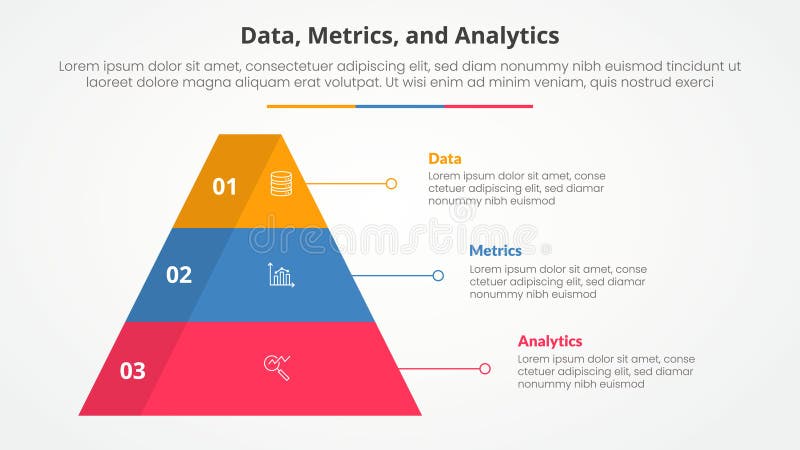 Data Metrics and Analytics Infographic Concept for Slide Presentation ...