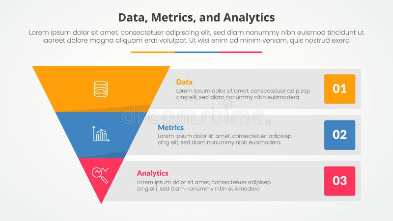 Data Metrics and Analytics Infographic Concept for Slide Presentation ...