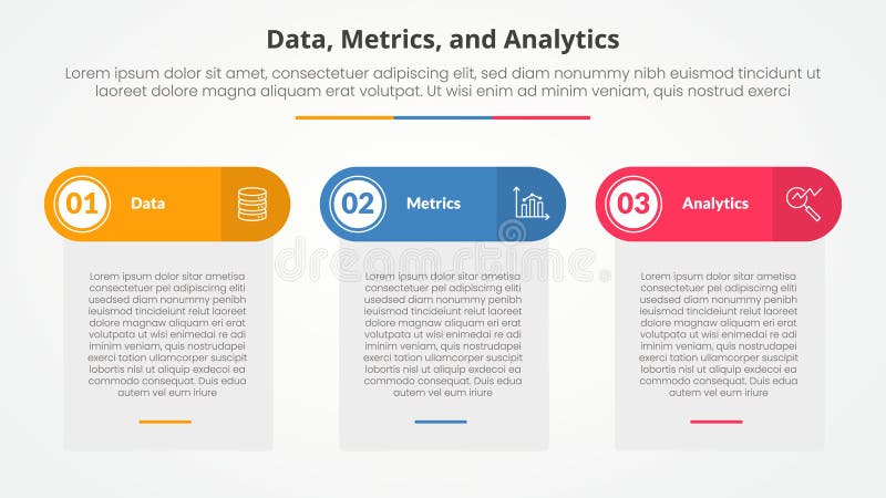 Data Metrics and Analytics Infographic Concept for Slide Presentation ...
