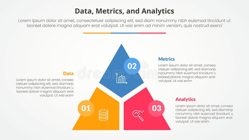 Data Metrics and Analytics Infographic Concept for Slide Presentation ...