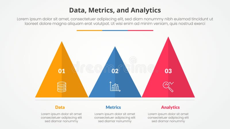 Data Metrics and Analytics Infographic Concept for Slide Presentation ...
