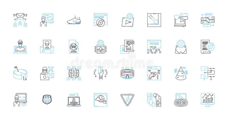 Data Mining Linear Icons Set. Clustering, Association, Regression ... Data Mining Linear Icons Set. Clustering, Association, Regression ...