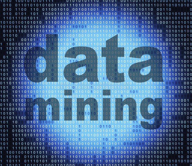 Data Mining Represents Study Facts and Investigate Stock Illustration ...