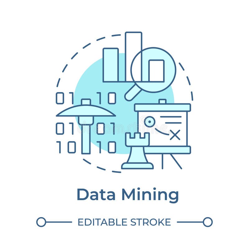 Data Mining Abstract Concept Vector Illustration Stock Illustrations – 3,993 Data Mining ...