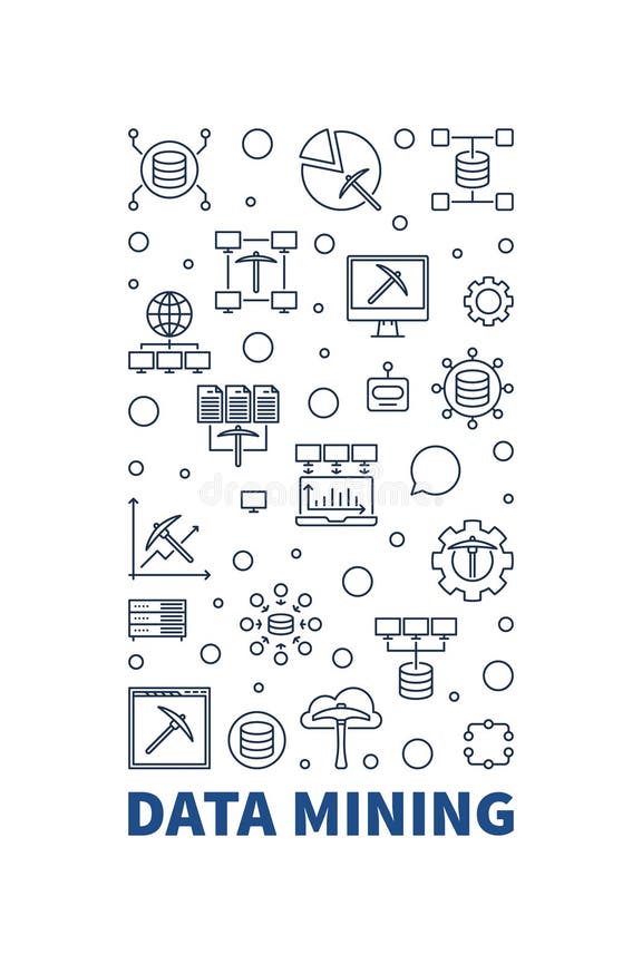Data Mining Vertical Outline Banner. Database Systems Concept ...