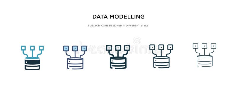 Data Modelling Isolated Icon. Simple Element Illustration from ... Data Modelling Isolated Icon. Simple Element Illustration from ...
