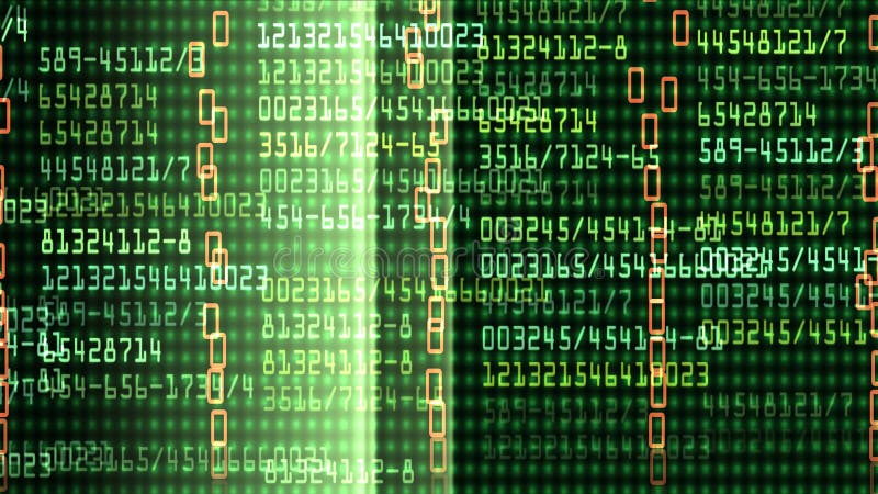 Numbers Data Abstract Background Illustration Stock Illustration ...