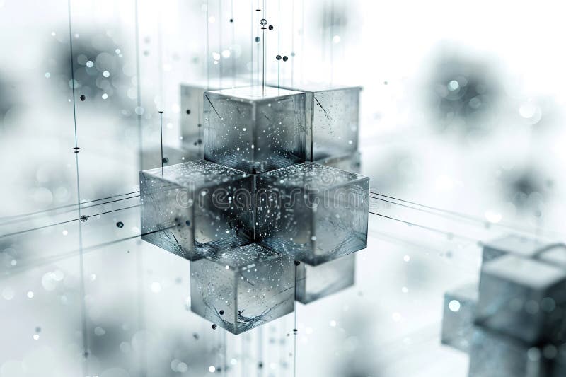 A Data Network Of Cube Connected A Small Neural Network Stock