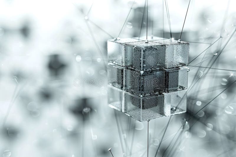 A Data Network Of Cube Connected A Small Neural Network Stock