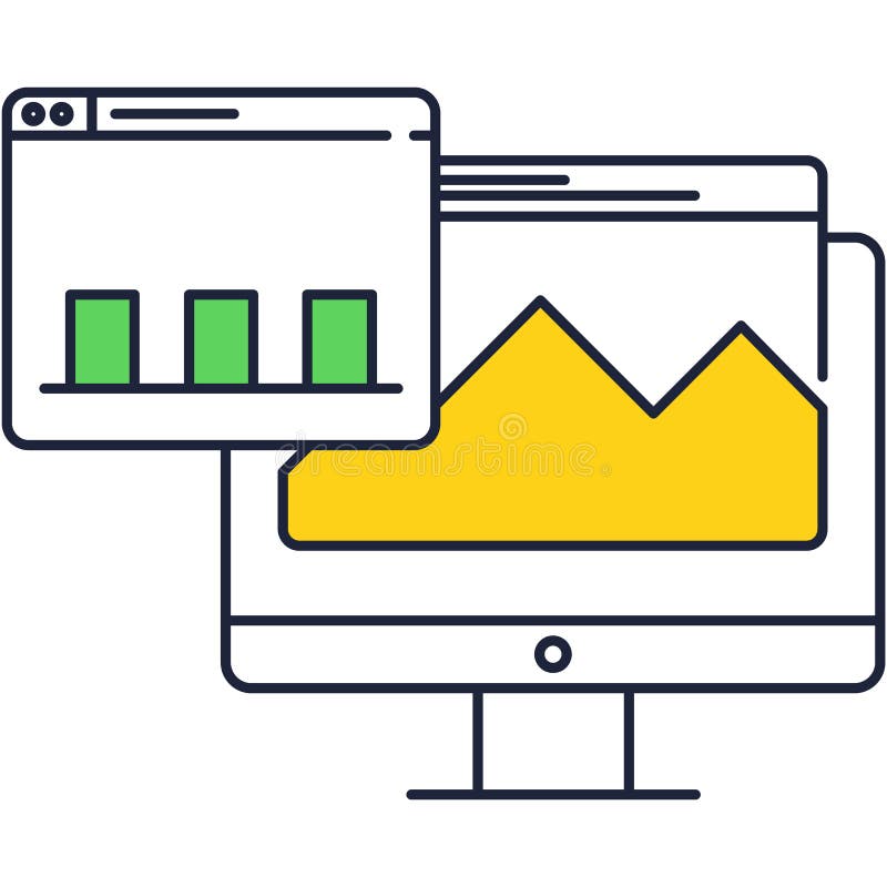 Data Organize Icon Digital Document Storage Vector Stock Vector ...