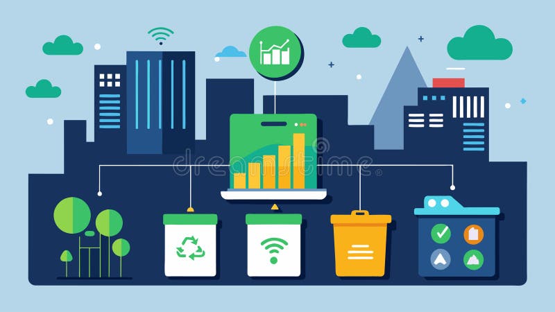 The Data Overlay Showcased the Citys Smart Waste Management System ...