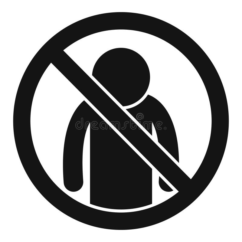 Data Person Icon Simple Vector. User Privacy Stock Illustration ...