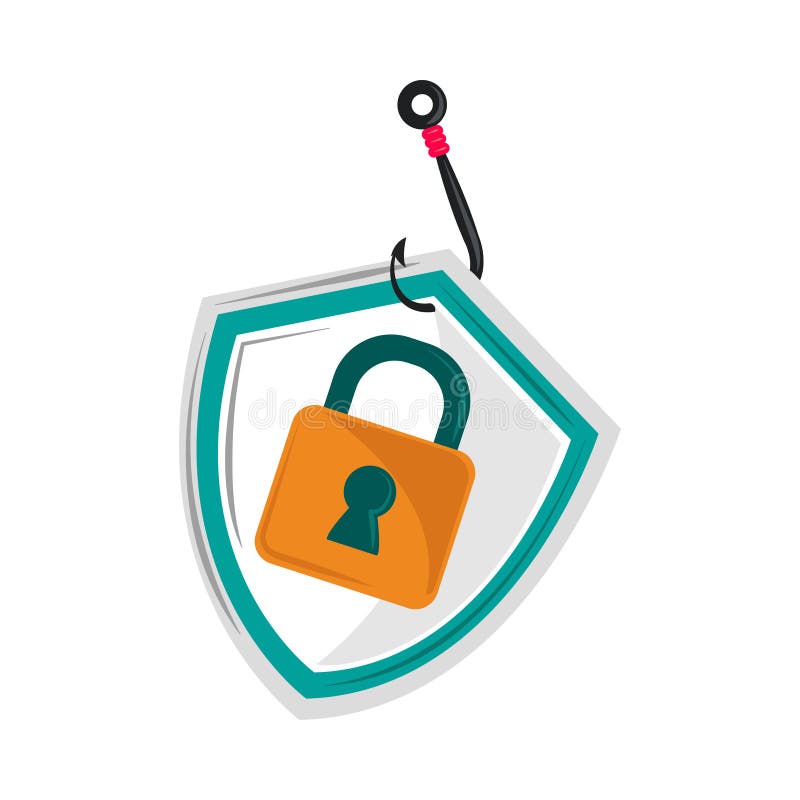 Data Phishing, Cyber Security Stock Vector - Illustration of danger ...