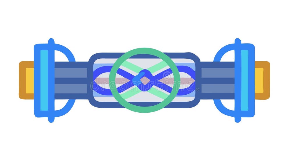 Data Pipeline with Network Symbol Inside Vector, Vector Design ...