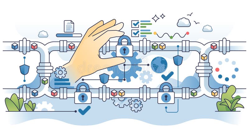 Data Pipeline Engineering Stock Illustrations – 635 Data Pipeline ...