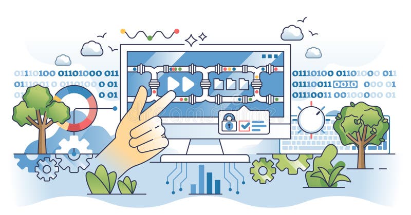 Data Pipeline Engineering Stock Illustrations 635 Data Pipeline Engineering Stock