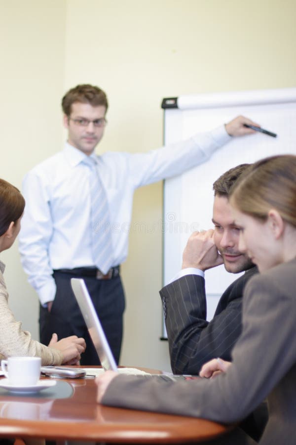 Data presentation stock photo. Image of businessman, debate - 1781392